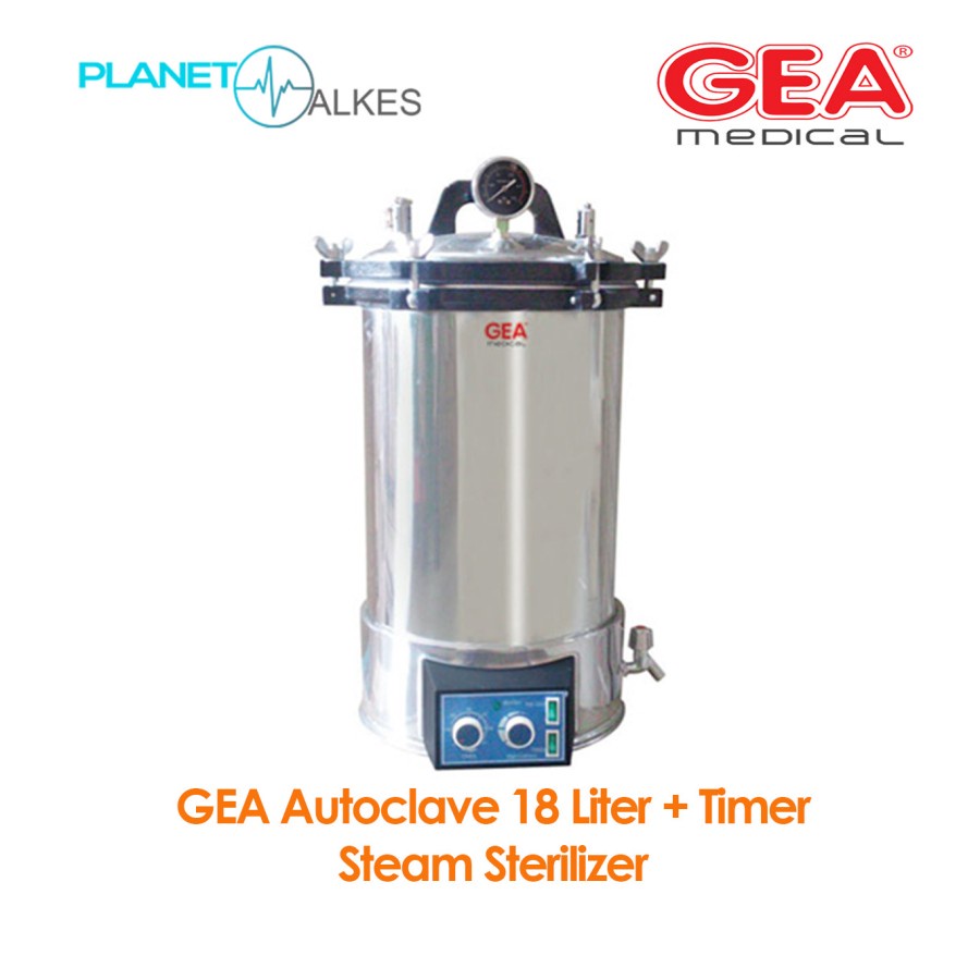 Jual Autoclave 18 Liter Gea YX-18 LM Non Timer & YX-18LDJ Timer ...