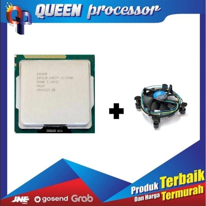 Jual PROCESSOR INTEL CORE I5 2500K + FAN ORI SOCKET 1155 - TAMBAH MIKA | Shopee Indonesia