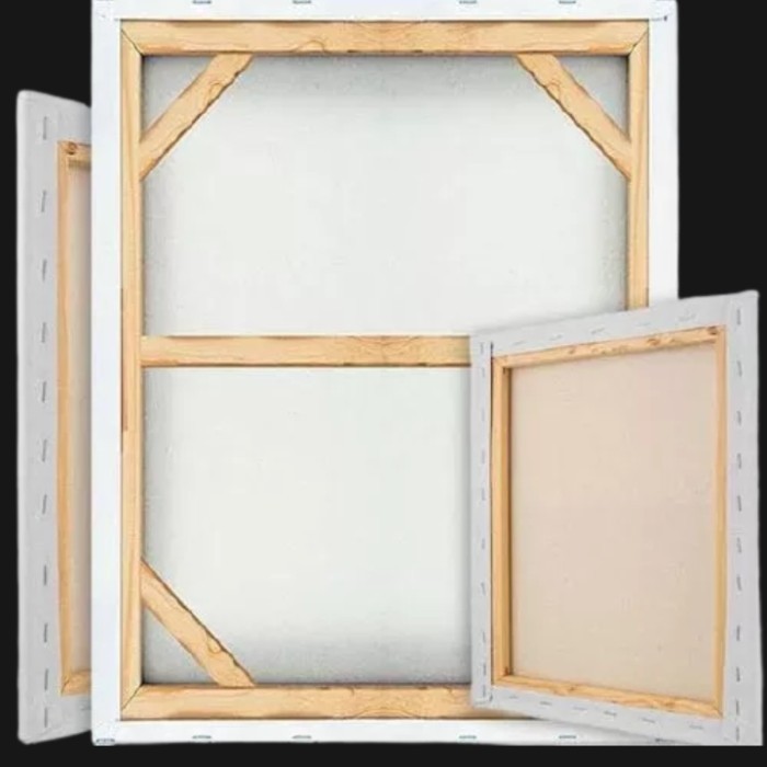 Jual Kanvas lukis+span ram 60 x 80 cm / canvas lukis frame 60 x 80cm ...