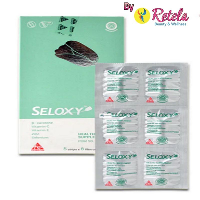 Jual SELOXY 1 STRIP 6 KAPLET SALUT SELAPUT | Shopee Indonesia
