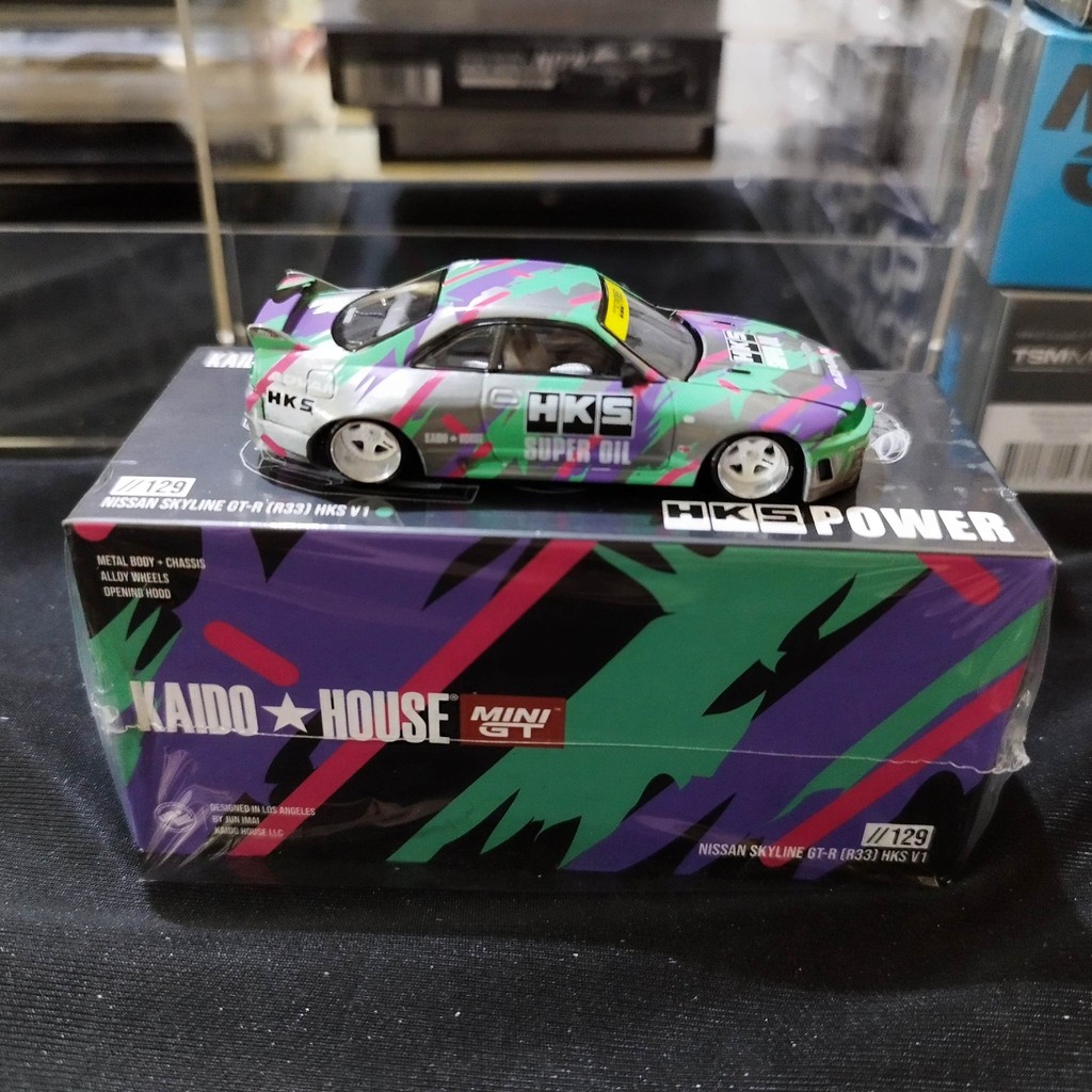 Jual [CHASE CAR] Kaido House MiniGT Nissan Skyline GT-R R33 HKS V1 ...