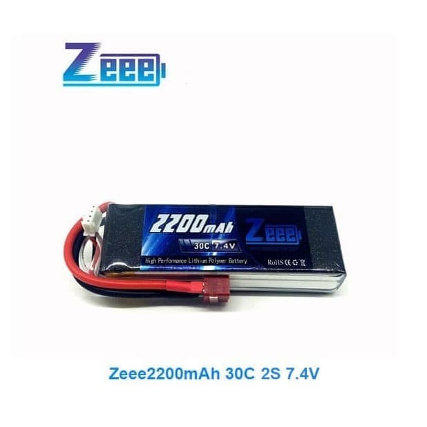 Jual ZEEE Power 2200 mah - 30C - 2S Lipo Battery | Shopee Indonesia