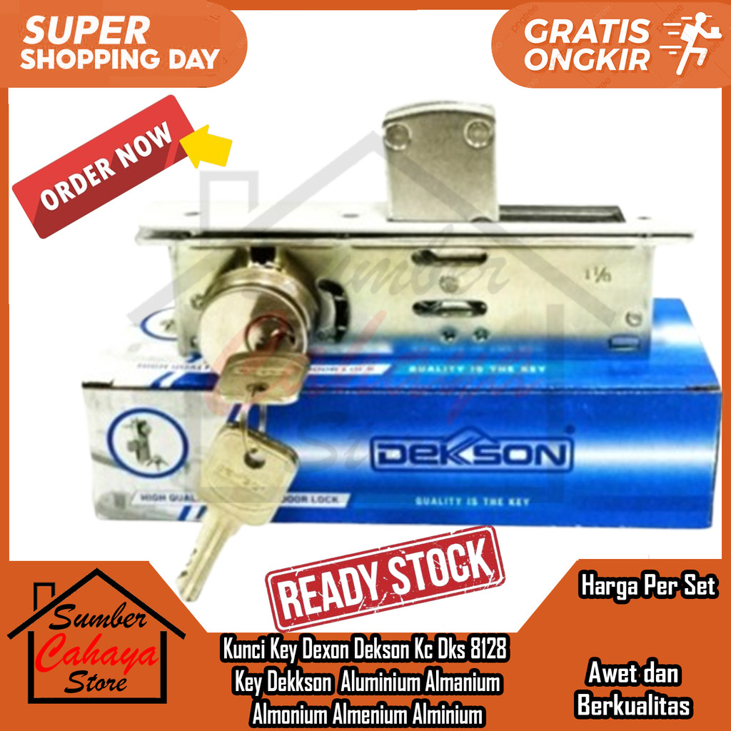 Jual Dekkson Kunci Key Lock Dekson Dexon Dks Aluminiun Alumunium ...
