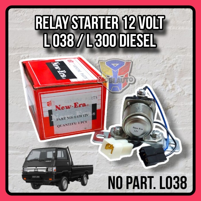 Jual Relay Starter Stater 12 Volt Mobil L 038 / L300 / L 300 Diesel ...