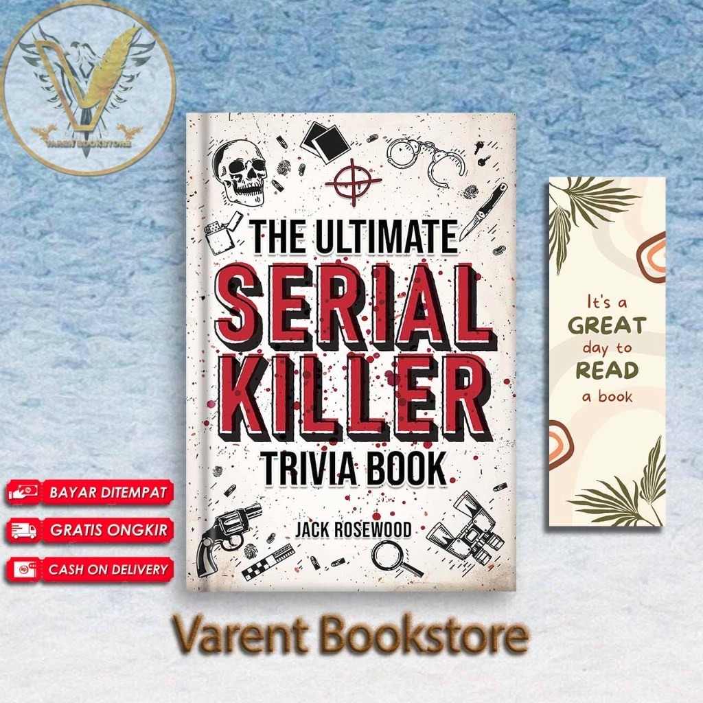 Jual The Ultimate Serial Killer Trivia Book: A Collection Of ...