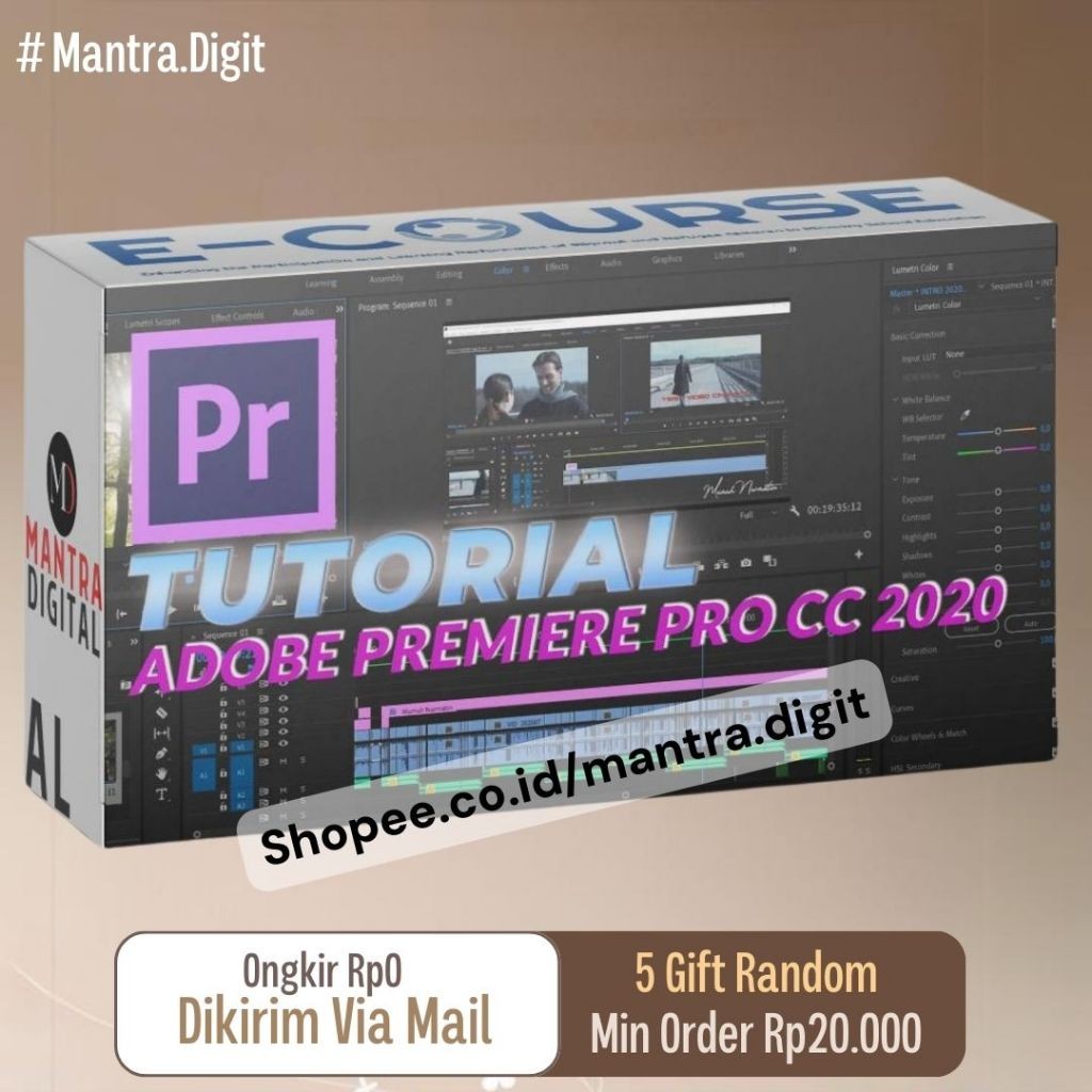 Jual [ID15] Belajar Adob Premiere Lengkap Kursus - Dasar Hingga ...