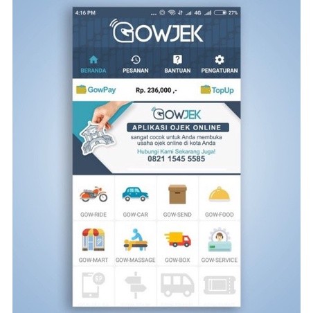 Jual Aplikasi Ojek Online Source Code Android | Shopee Indonesia