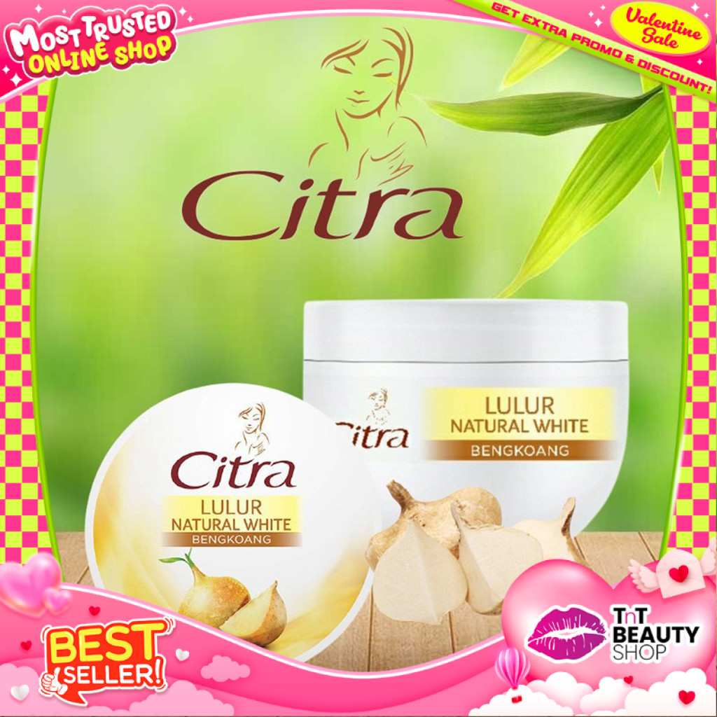 Jual Citra Lulur Natural White Bengkoang Body Scrub - 200ml | TnT ...
