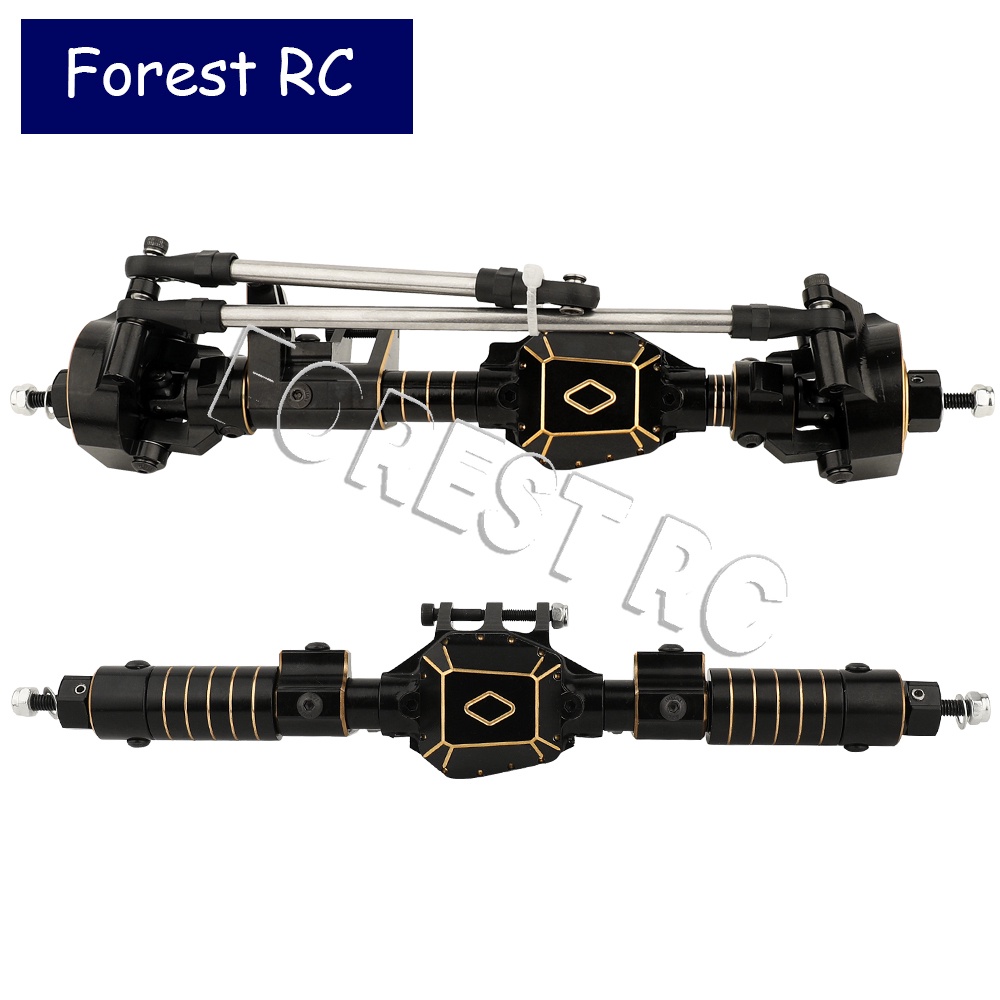 Jual Heavy Duty Brass Black Coating Complete Front & Rear Axle for ...