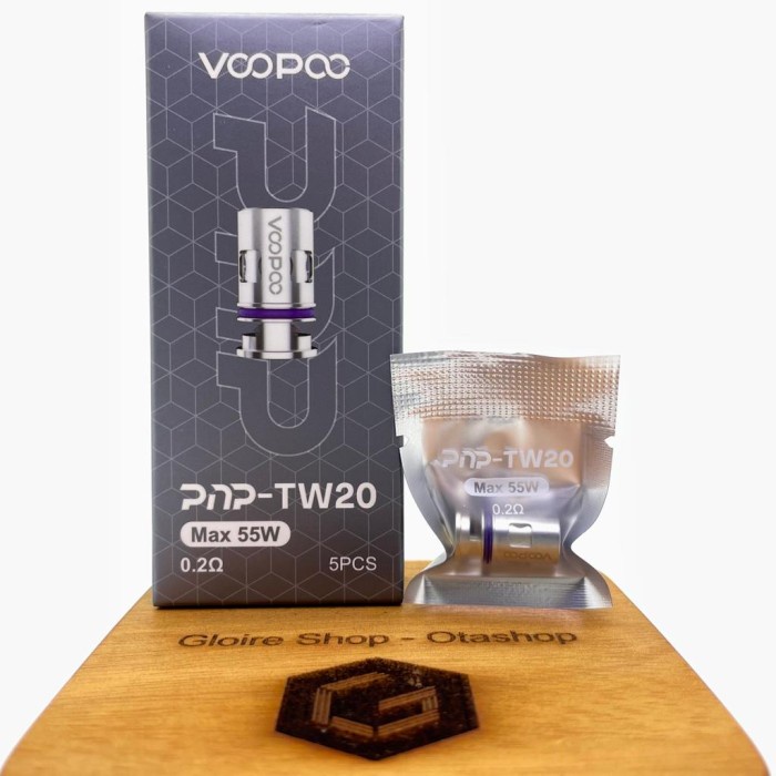 Jual COIL - Voopoo Pnp TW20 0.2ohm 1PCS DRAG H80S E80S X S Kit ARGUS ...