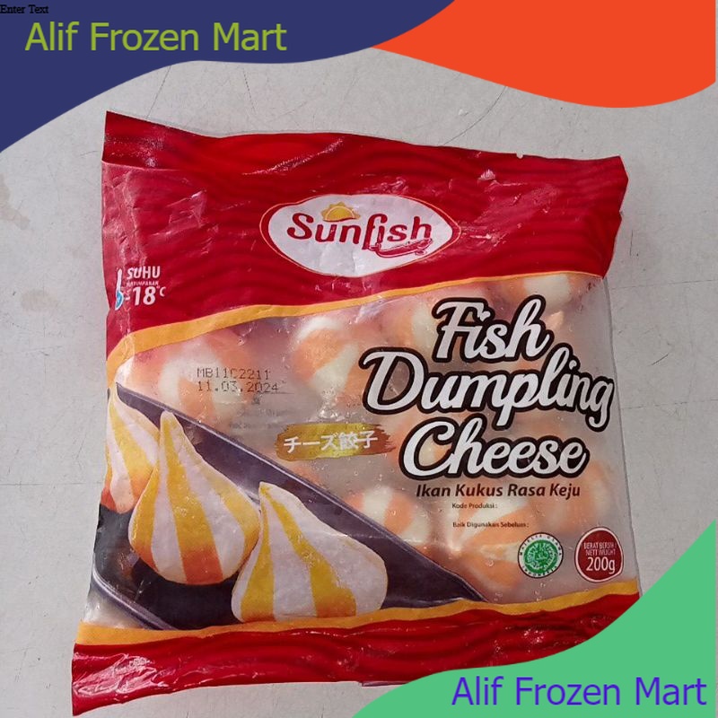 Jual SUNFISH Dumpling Cheese 200GR - ALIF FROZEN MART | Shopee Indonesia