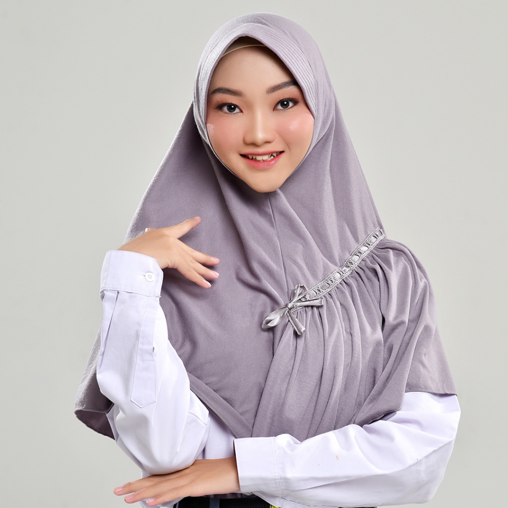 Jual Rabbani Kerudung Sekolah Instan Model Amira Jilbab Instan | Shopee ...