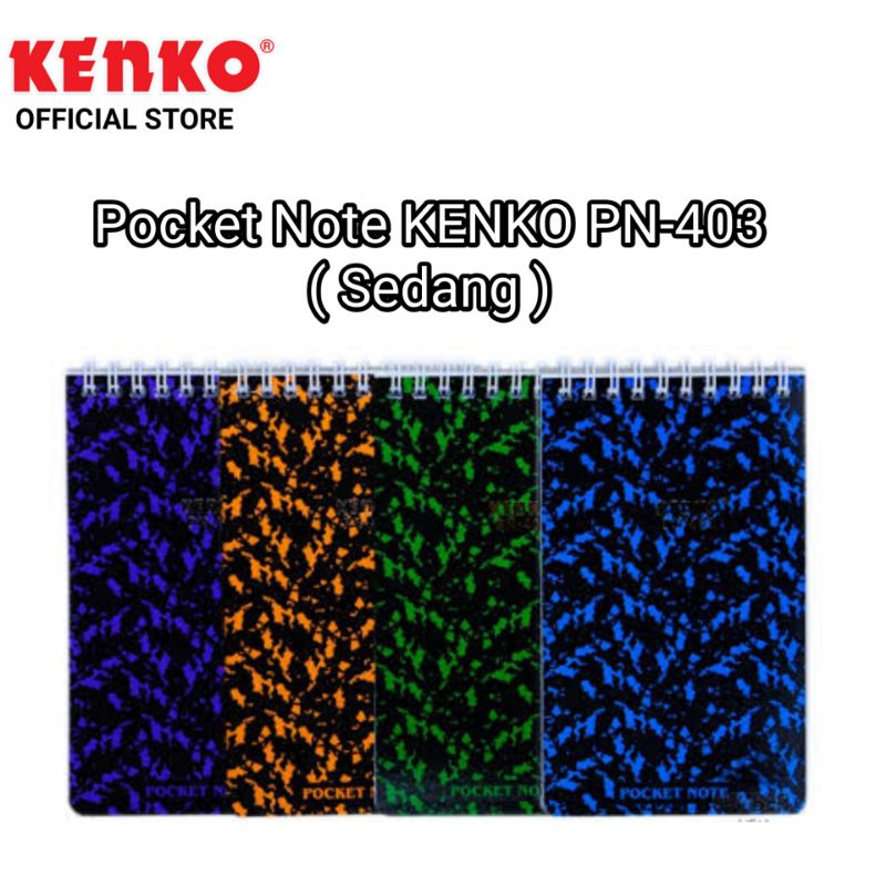 Jual Buku Saku Ring Notes Kenko PN-403 notebook sedang | Shopee Indonesia