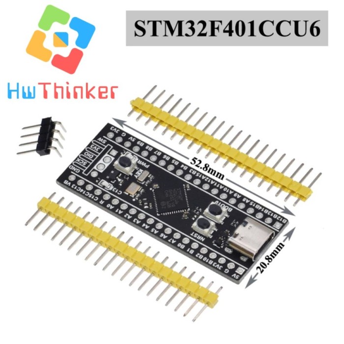 Jual STM32 STM32F4 STM32F411CEU6 Learning Board STM32F401CCU6 ARM Cortex M4 - STM32F401CCU6 3S ...