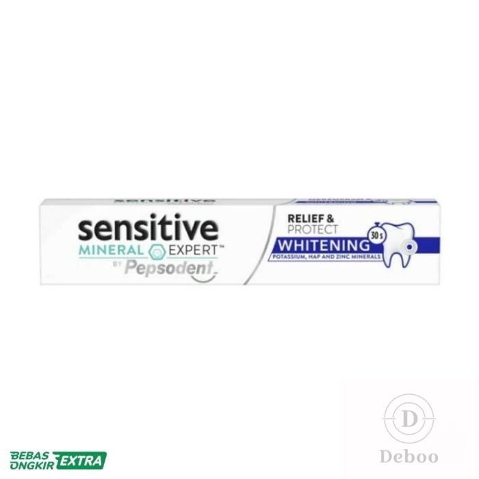Jual Pepsodent Sensitive Mineral Expert Whitening Odol 100g | Shopee ...