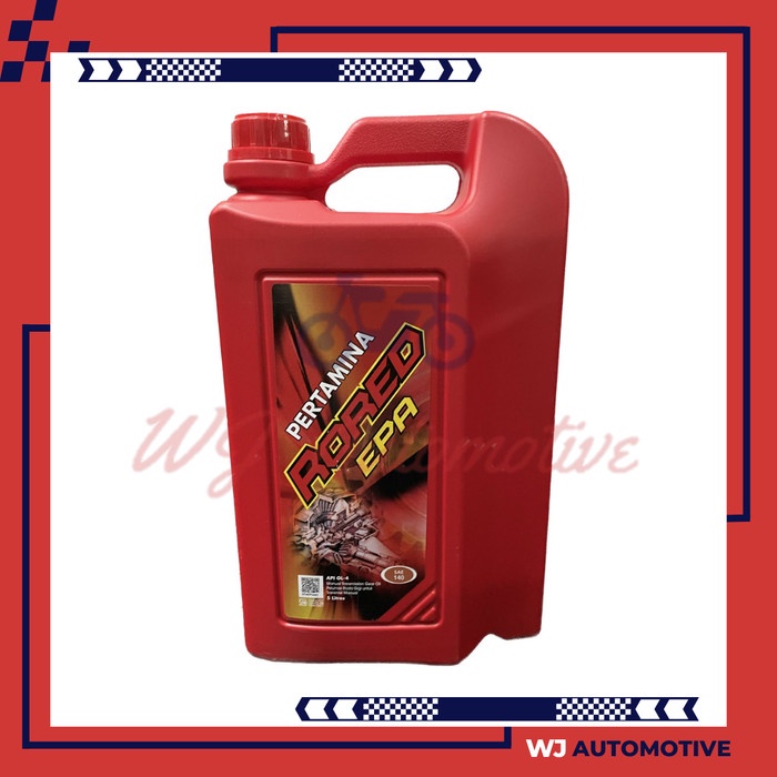 Jual Pertamina Rored EPA 140 5 Liter Oli Gardan Transmisi EPA SAE140 ...