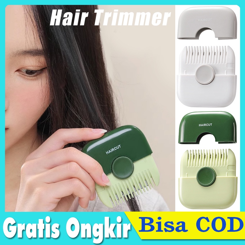 Jual Cukur Gunting Poni 2in1, Pangkas Rambut Dan Susun 2in1 Pemangkas ...
