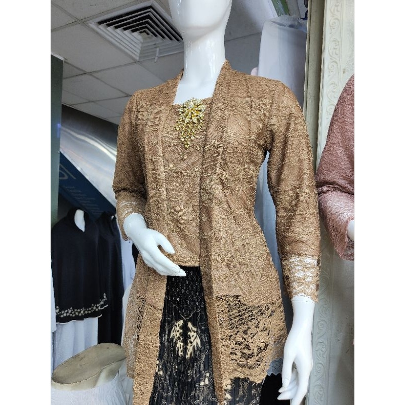 Jual Kebaya Kutu Baru / Kebaya Tunik / Tunik Brokat / Kebaya Modern / Kebaya tile / Kebaya ...
