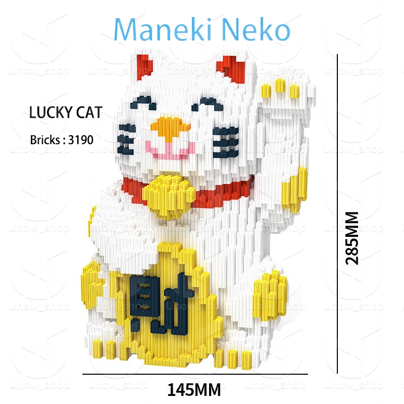 Jual Nano Block MANEKI NEKO Series | Bricks education Nano Block ...