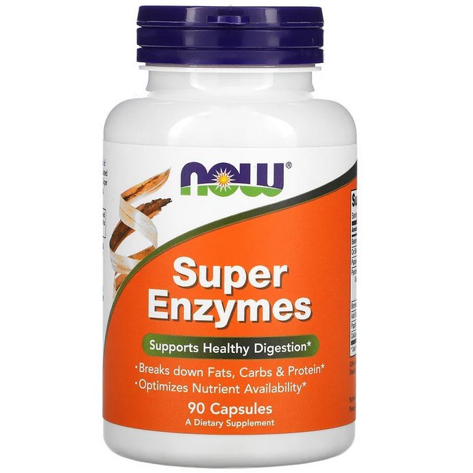 Jual Vitamin Suplemen Enzim Super Enzymes Now Foods 90 Kapsul ...