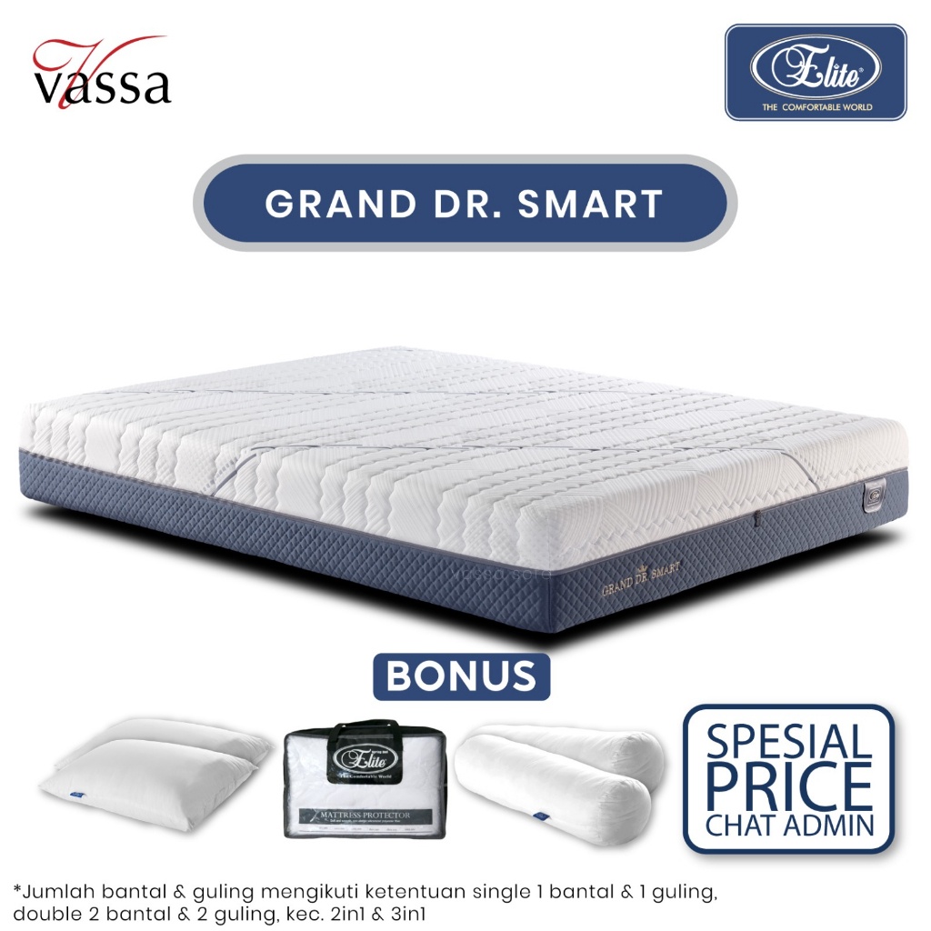 Jual Kasur Dr Smart Elite Springbed (Mattress Only ) | Shopee Indonesia