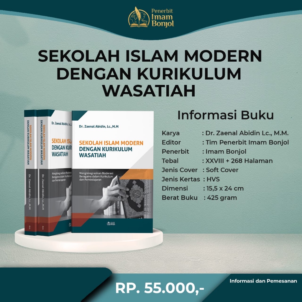 Jual SEKOLAH ISLAM MODERN DENGAN KURIKULUM WASATIAH | Shopee Indonesia