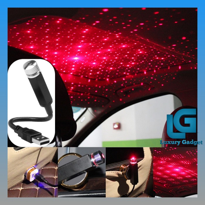 Jual LAMPU LED HIAS DEKORASI INTERIOR MOBIL MODEL LANGIT BINTANG COLOK ...