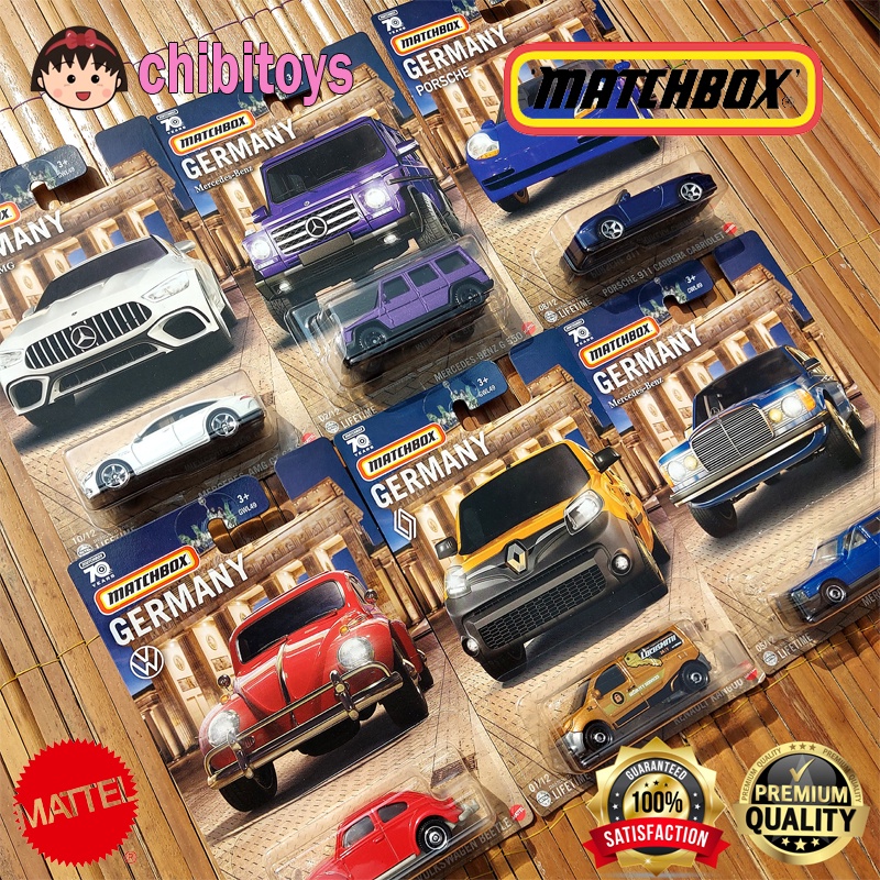 Jual MATCHBOX GERMANY SERIES F - MERCEDES BENZ W 123 G 550 AMG GT 63 S ...