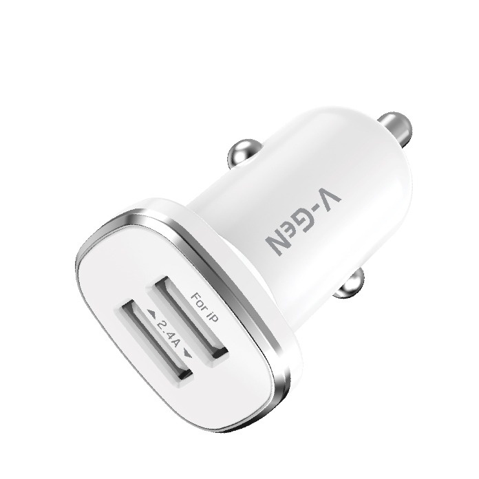 Jual Car Charger V-GeN VCC2-30 Dual Port Type-C Pd+Usb 2.4A | Shopee ...