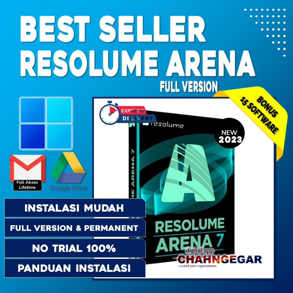 Jual Resolume Arena 7.17 edisi 2023 Full Version for WIN Software ...