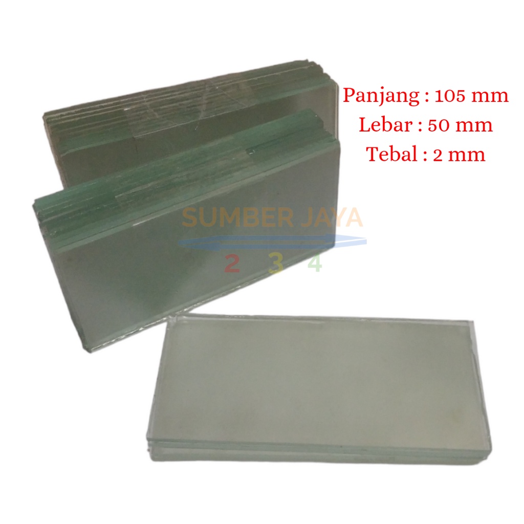Jual KACA LAS PUTIH WELDING GLASS TRANSPARENT | Shopee Indonesia