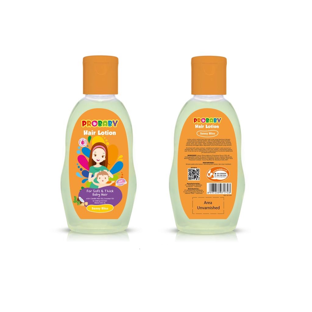 Jual PROBABY Hair Lotion Soft & Gentle " Sunny Bliss" 100ml | Shopee ...