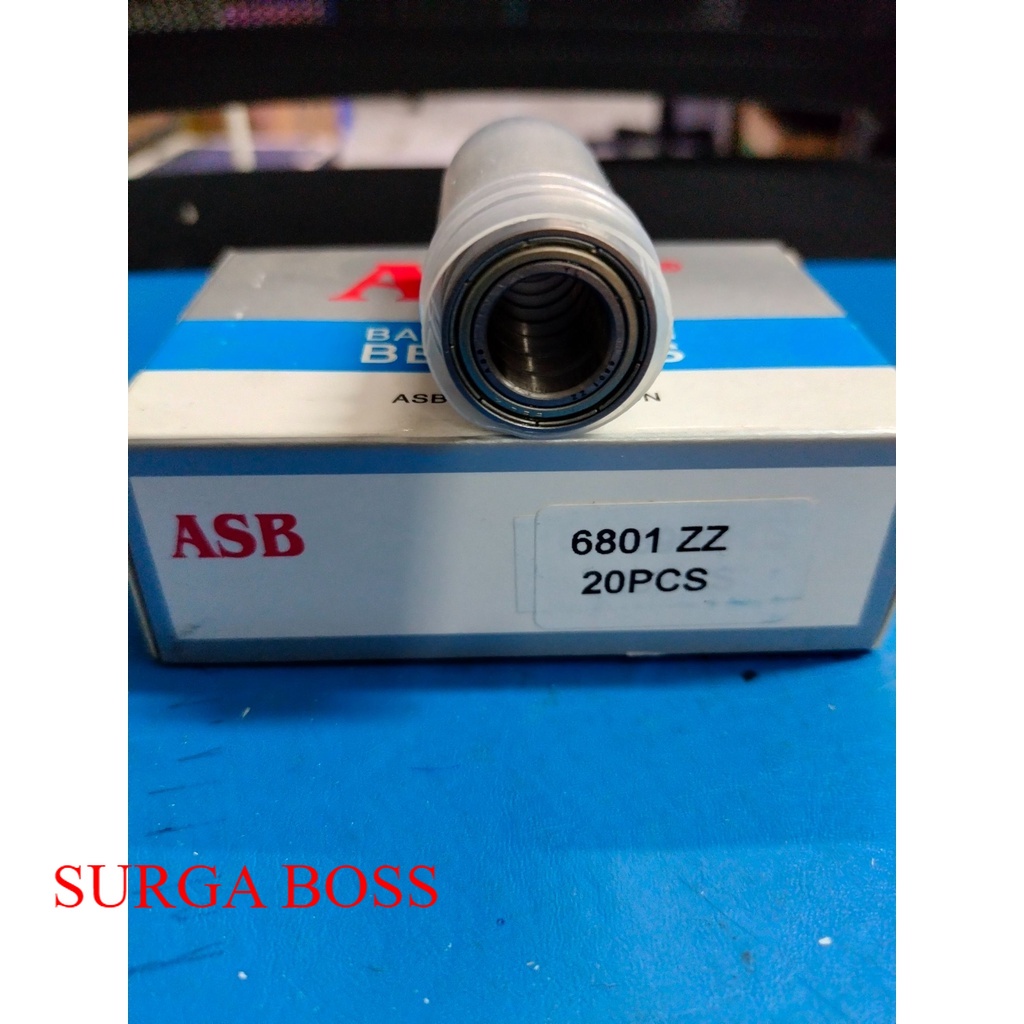 Jual BEARING 6801 ZZ merk ASB | Shopee Indonesia