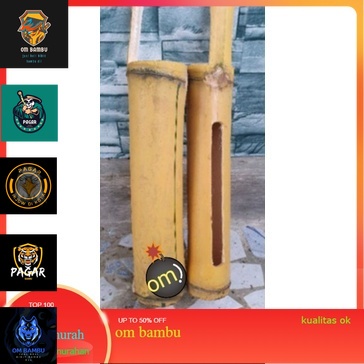 Jual kentongan asli dari bambu kuning | Shopee Indonesia