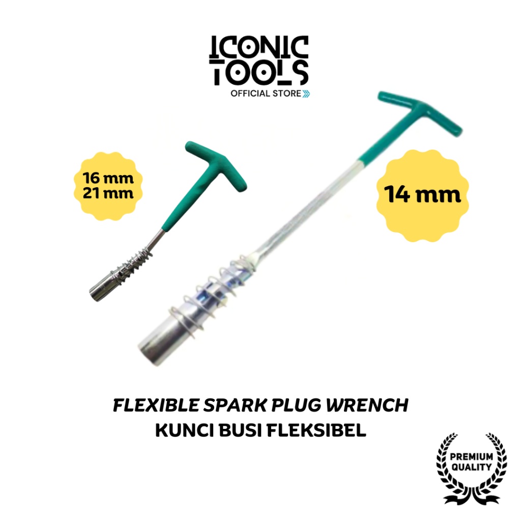 Jual Kunci Busi Kunci T 14mm Panjang Fleksibel AMTECH/ Kunci Busi 16mm ...