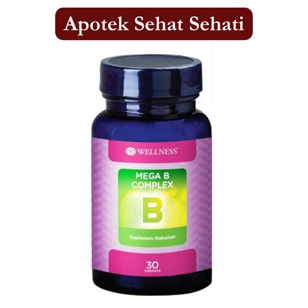 Jual Mega B Complex 30 Tablet B2 (Riboflavin) | Shopee Indonesia