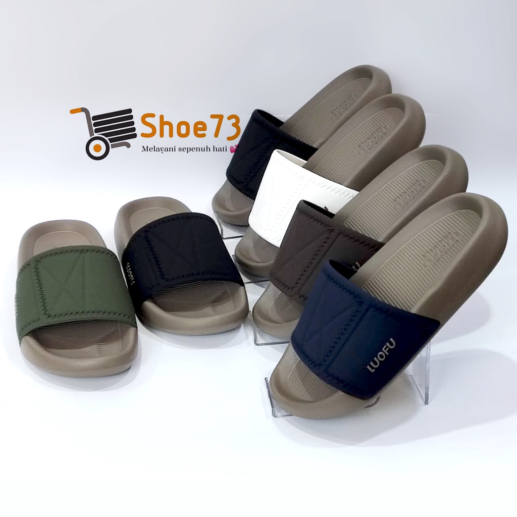 Jual LUOFU E 7210 - SMT5W SIZE 40-44 ORIGINAL l Sandal Selop jelly pria ...