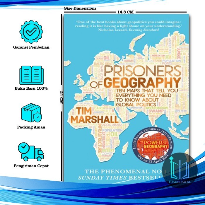 Jual Prisoners Of Geography - Tim Marshall (English) | Shopee Indonesia