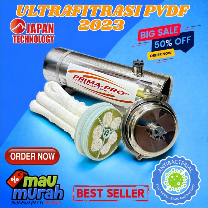 Jual Ultrafiltrasi pvdf 6000 lph ultrafiltrasi UF pvdf 6000 lph UF set ...