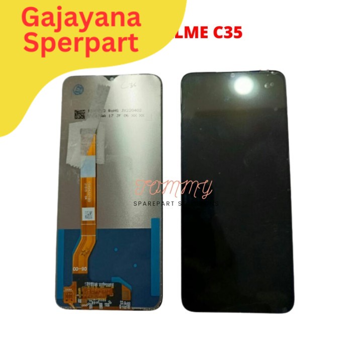Jual LCD REALME C35 FULLSET TOUCHSCREEN KUALITAS ORIGINAL | Shopee Indonesia
