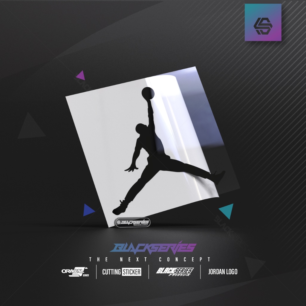 Jual Cutting Sticker Jordan Air | Stiker Jordan | Logo | Shopee Indonesia