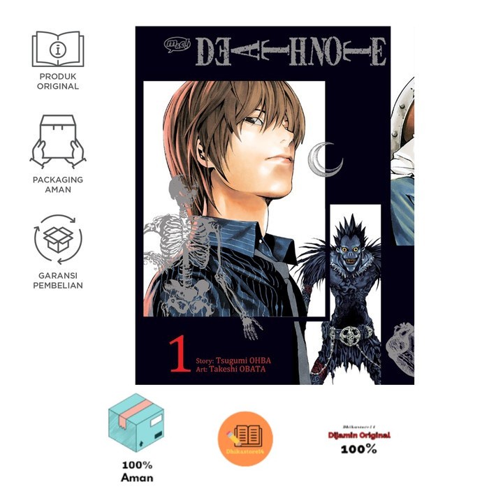 Jual Death Note New Edition vol. 01 (Tsugumi Ohba/Takeshi Obata ...