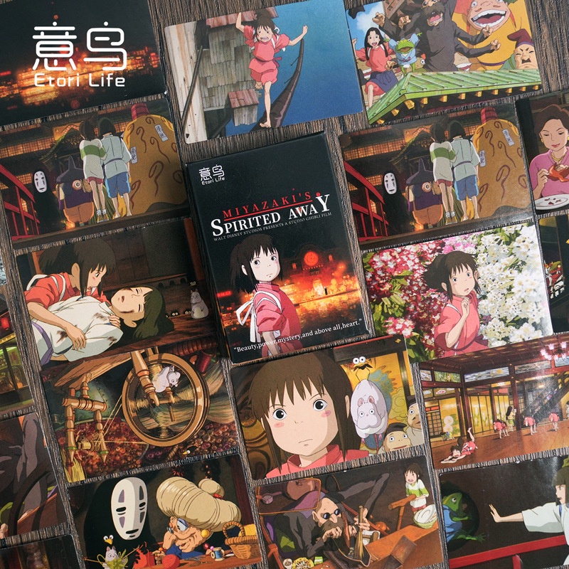 Jual [HARU] Spirited Away Sticker Box Studio Ghibli Stickers Stiker ...
