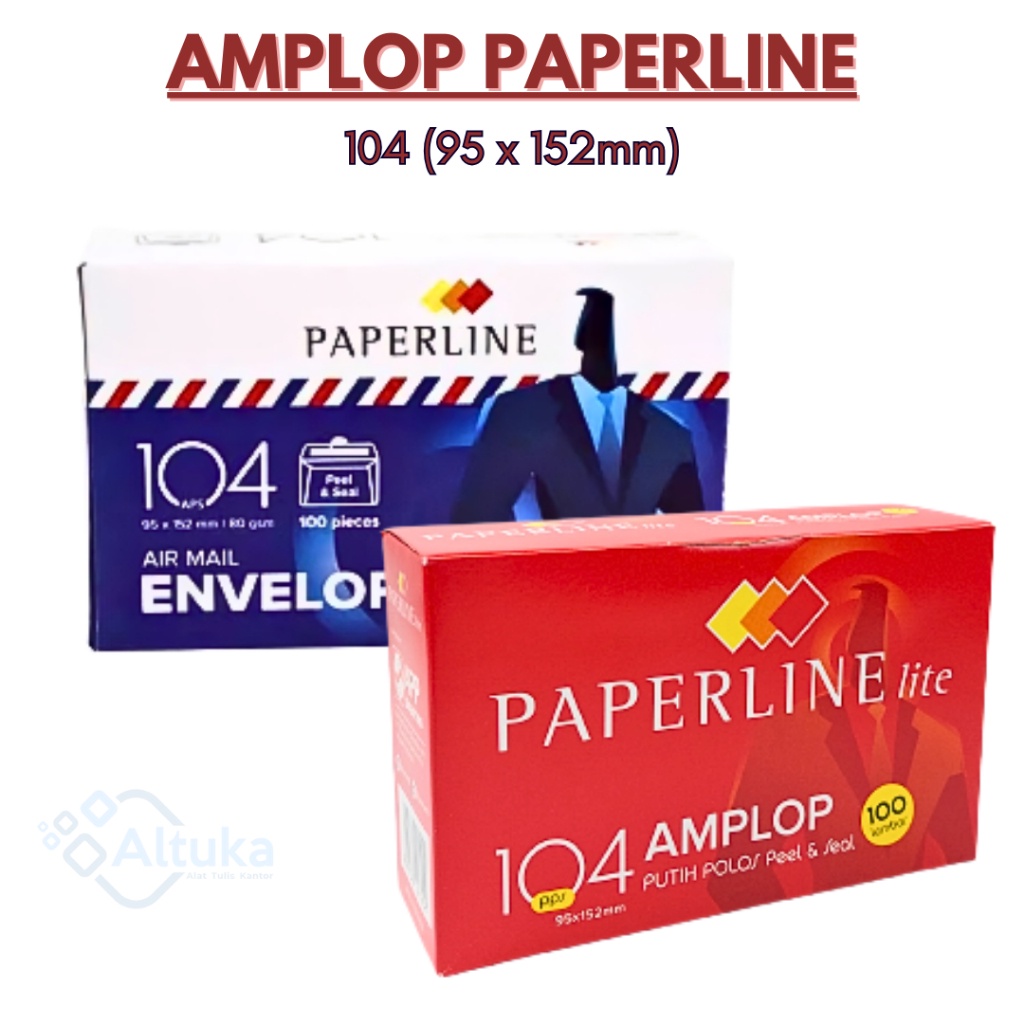 Jual Amplop Putih Paperline PPL 104 LEM / Amplop Uang / Amplop Surat ...