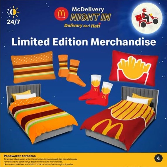 Jual (Part 1) Merchandise McD McDonald McDonalds McDonald's Mcdelivery ...