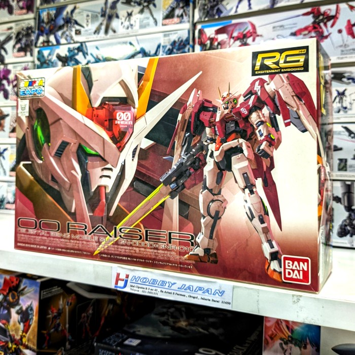 Jual RG 00 Raiser Trans Am Clear Color ( Gunpla Expo ) | Shopee Indonesia