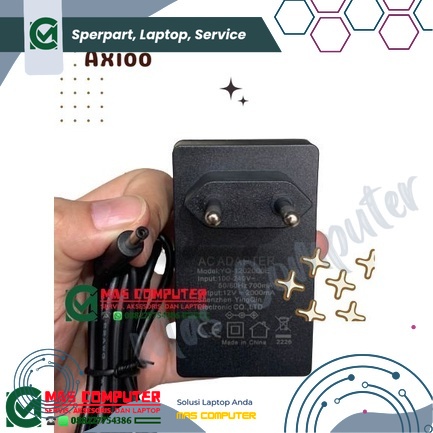 Jual Charger Adaptor Axioo 12V 2A Original | Shopee Indonesia