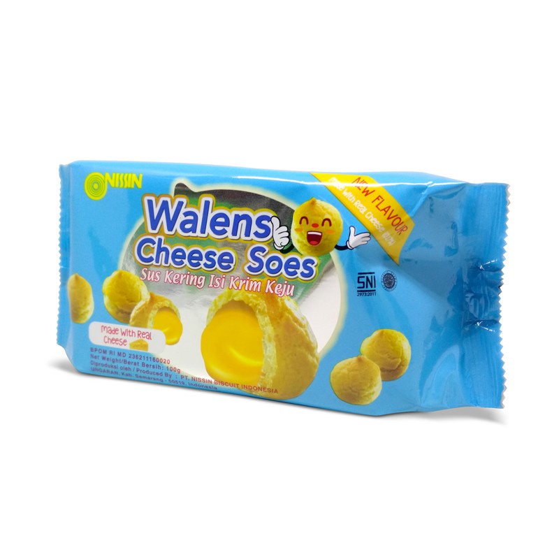 Jual NISSIN WALENS SOES 100GR CHEESE | Shopee Indonesia