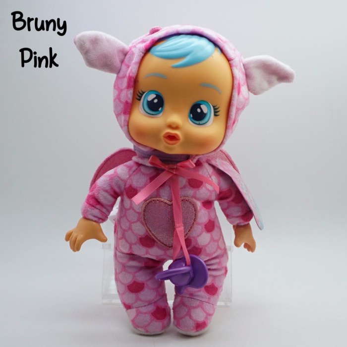 Jual Cry Babies Tiny Cuddle Animal Boneka Bayi Alive Baby bisa menangis ...