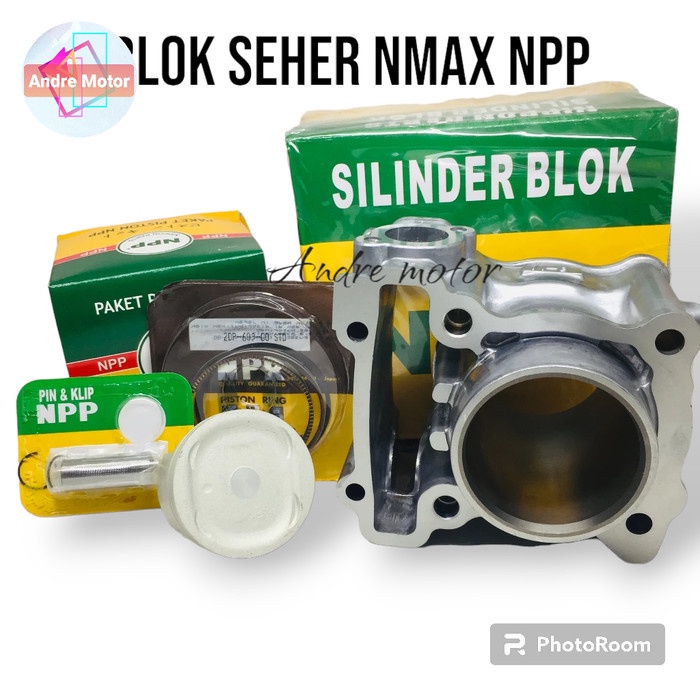 Jual Cylinder Block Boring Seher Set Assy Yamaha NMAX Blok Piston Ring Komplit NPP | Shopee ...